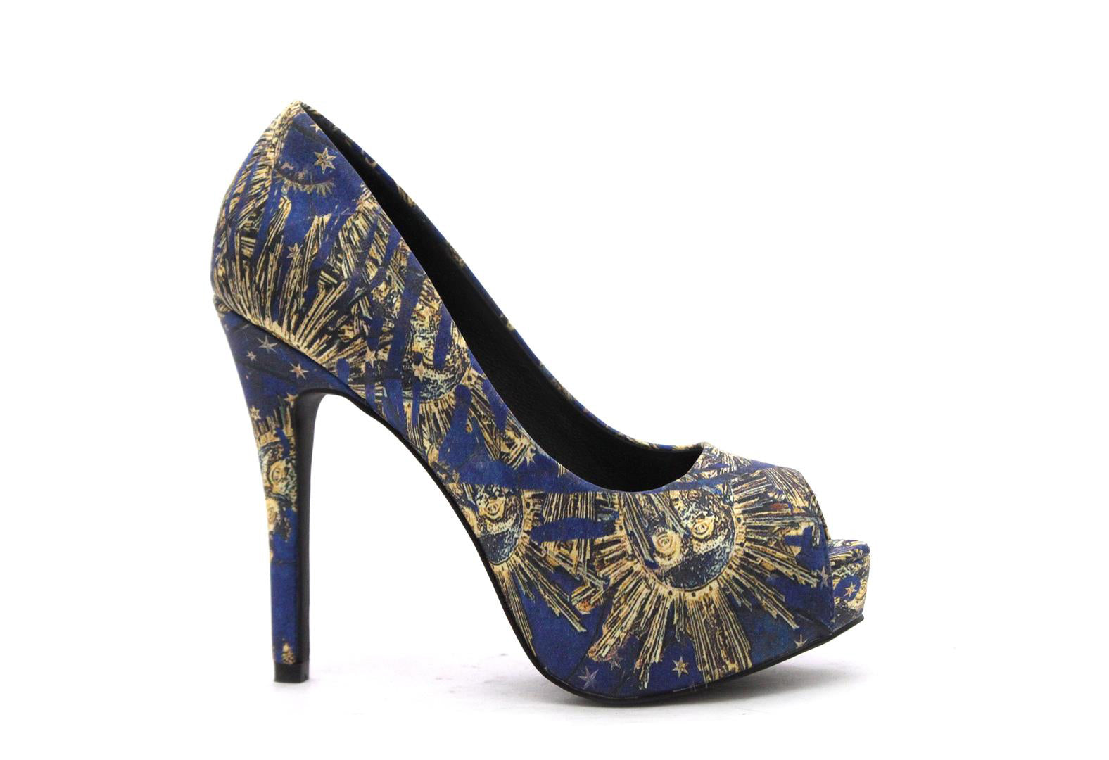 The Artemis Shoe in the Solaris Universe of Stars Print – Kaliopi Eleni